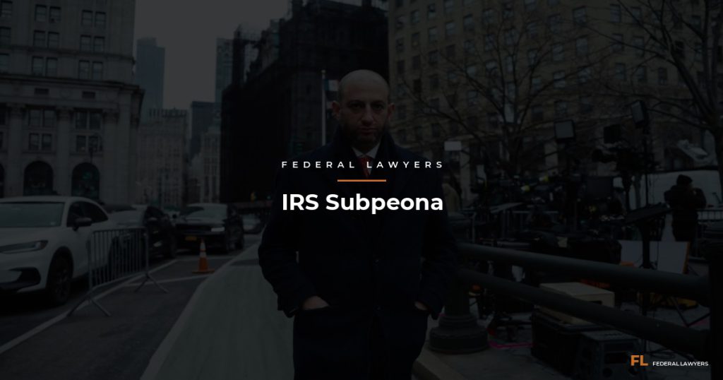 IRS Subpoena Defense – Protect Your Rights | Spodek Law Group NYC